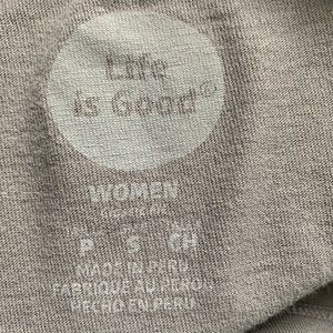 Life Is Good | Tops | Life Is Good Camping Tent Tshirt Petite Small ...